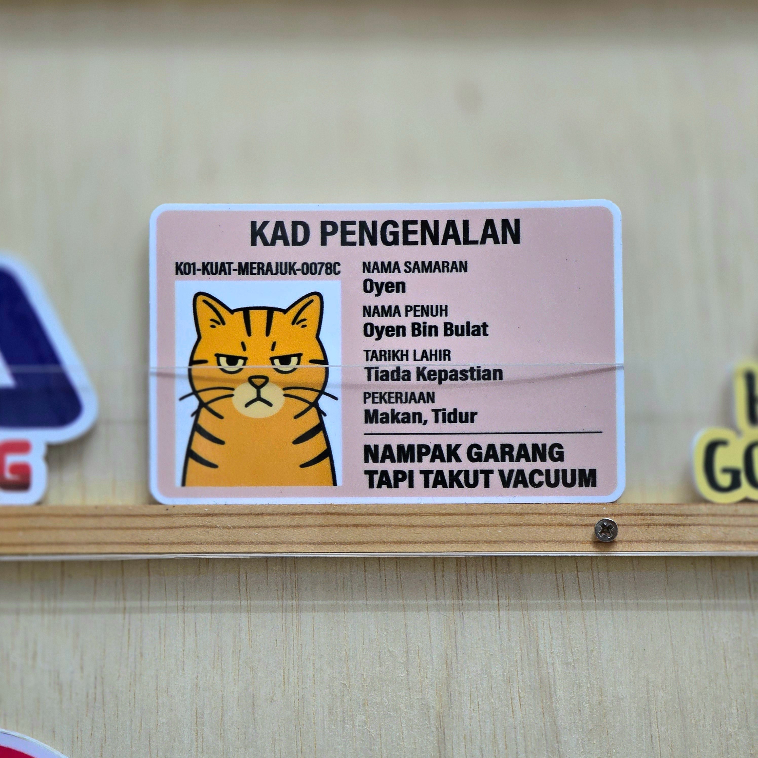 Kad Pengenalan – Sticker District