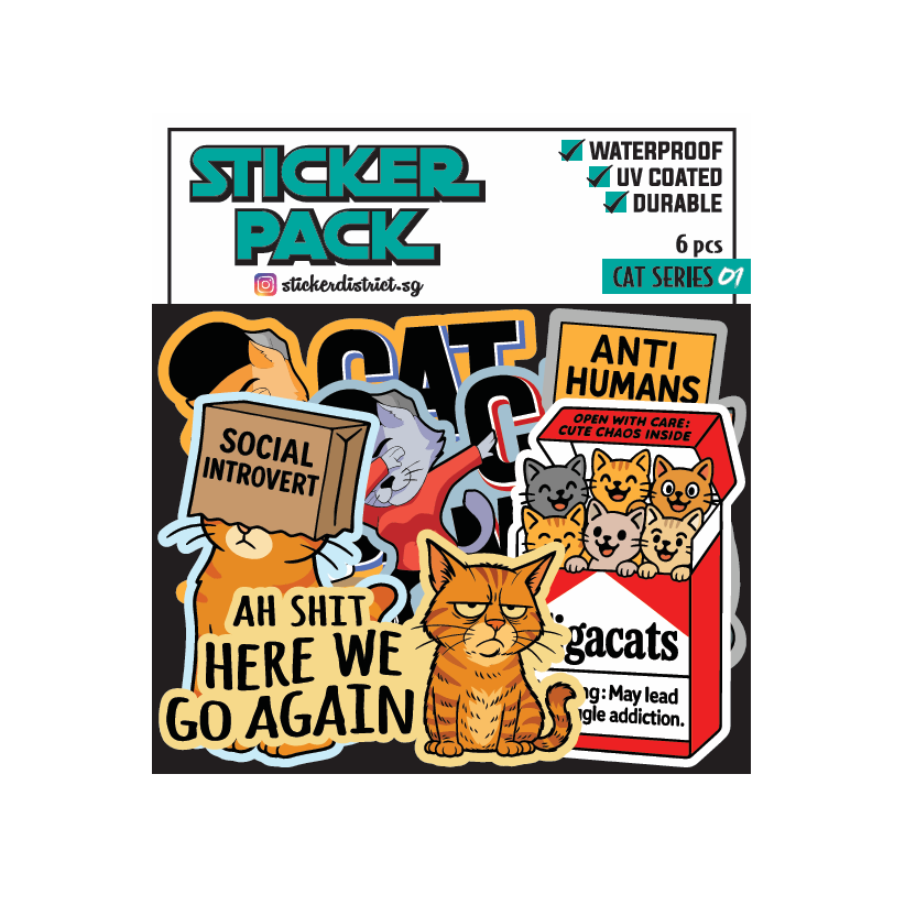 Cat #01 – Sticker District