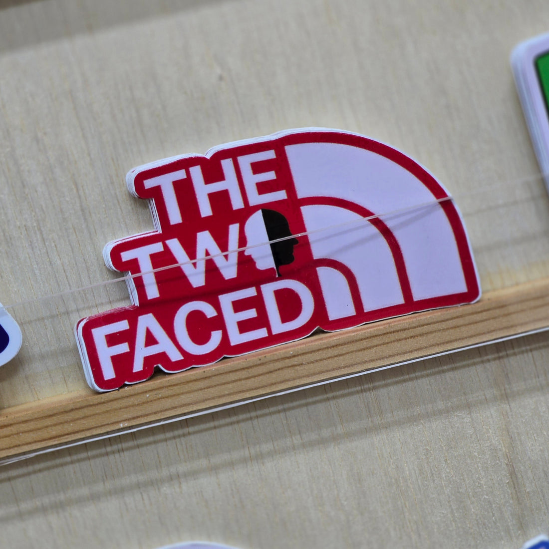 The Two Faced – Sticker District